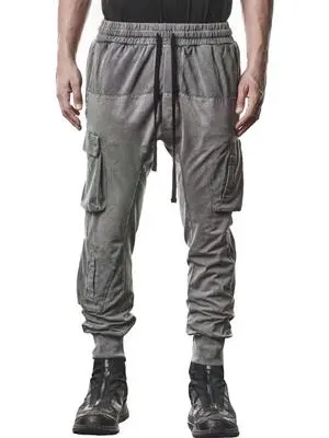 THOM KROM Cargo Drawstring Pants - Grey