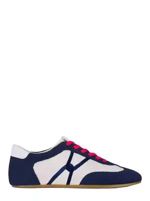 Veronica Beard Riviera Panelled Sneakers Blue