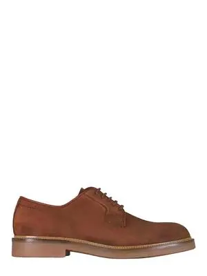 Aquatalia Placido Suede Loafers - Brown