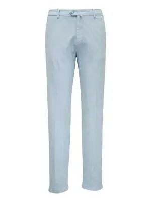 Kiton Buttoned Jeans - Blue