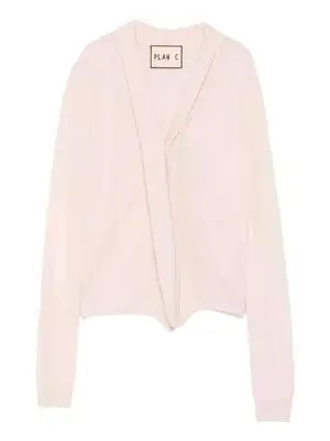 Plan C Crossover Cardigan - Pink