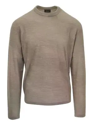 Brioni Crew-neck Sweater - Brown