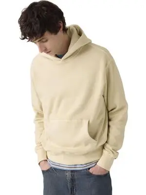 LEVI'S Authentic Hoodie Sweatshirt - Fog Garment Dye Fog