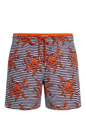 Vilebrequin Octopus Print Swim Trunks - Blue