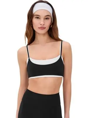 FORM Layered Bra - Black