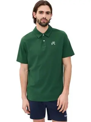 MALBON Fairway Polo - Forest