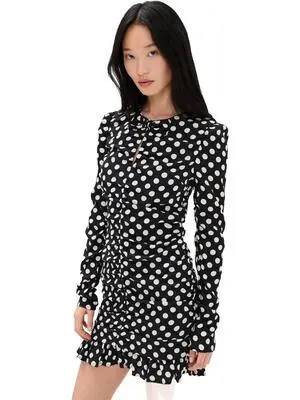 Essentiel Antwerp Ruched Mini Dress - Combo4 Black