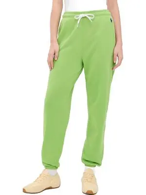 Polo Ralph Lauren Island Knit Ankle Jogger Pants - Parakeet Green