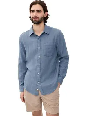 FAIR HARBOR Oceanfront Shirt - Maritime