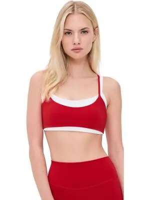 FORM Layered Bra - Cherry