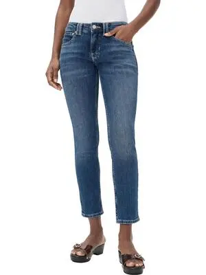 Free People Oracle Slim Straight Jeans - Sky's The Limit