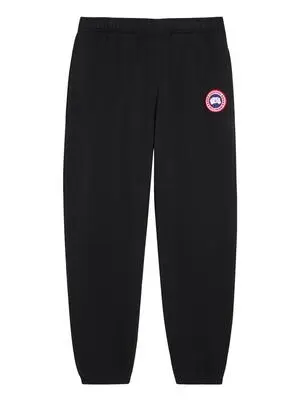 Canada Goose Rover Logo Cotton Sweatpants - Black