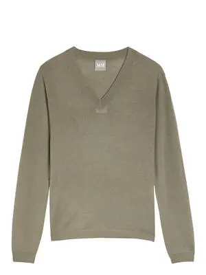 Max Mara Wool And Cashmere-blend Jumper - Khaki
