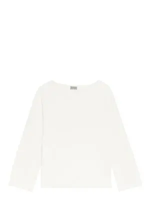 Max Mara Locusta Stretch-cotton Jumper - White