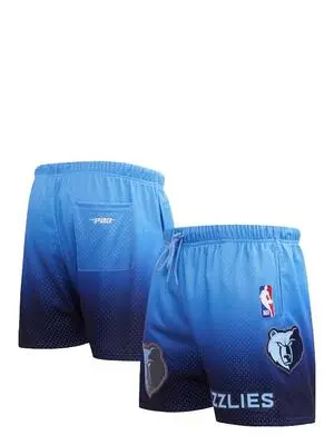 PRO STANDARD Memphis Grizzlies Ombre Mesh Shorts - Navy