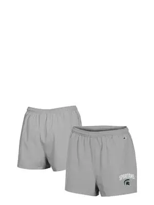 Champion Michigan State Spartans Football Fan High-waist Shorts - Gray