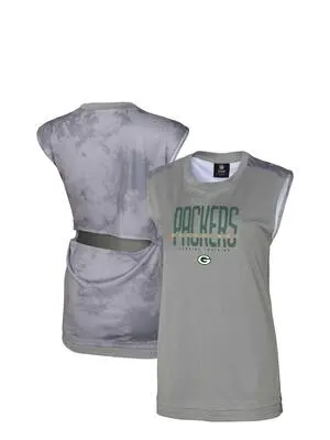 OUTERSTUFF Green Bay Packers No Sweat Tank Top - Gray