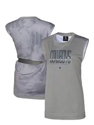 OUTERSTUFF Dallas Cowboys Sleeveless Crewneck Tank Top - Gray