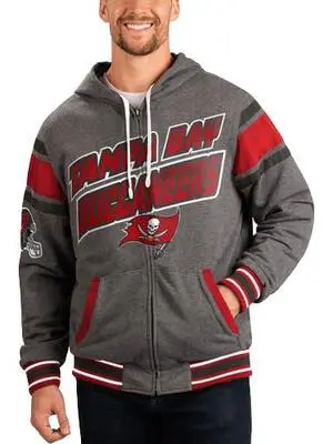 G-III SPORTS BY CARL BANKS Tampa Bay Buccaneers Reversible Full-zip Jacket - Red