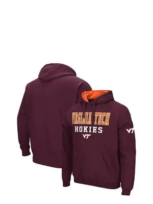 COLOSSEUM Virginia Tech Hokies Sunrise Pullover Hoodie - Maroon