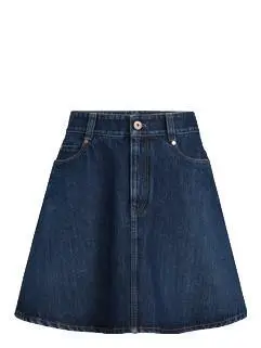 Brunello Cucinelli Mini Skirt - Denim