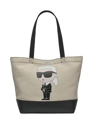 Karl Lagerfeld Paris Cannes Tote - Black/black Multi