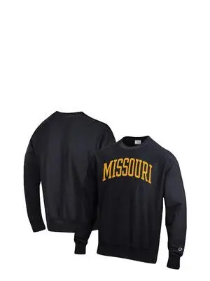 Champion Missouri Tigers Arch Reverse Weave Pullover Sweatshirt - Black