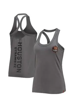 THE WILD COLLECTIVE Houston Dynamo Fc Athleisure Tank Top - Gray