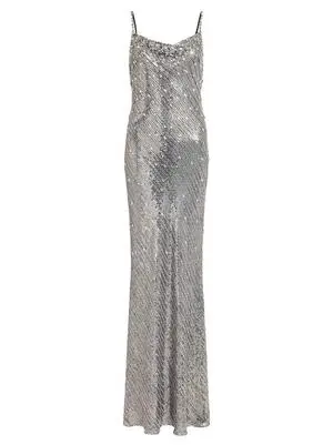 Jenny Packham Foxx Embellished Gown - Liquorice