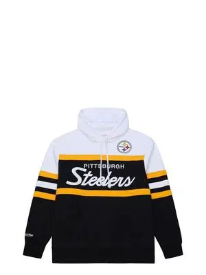 Mitchell & Ness Pittsburgh Steelers Head Coach Hoodie - Black
