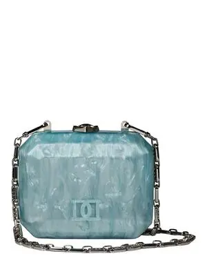 DESERI Diva Crossbody Clutch - Sky  Blue