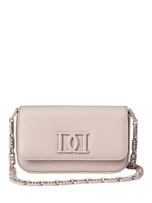 DESERI DESERI Sarah Crossbody Belt Bag In Spanish Calf Leather Sand