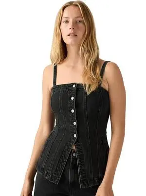 LEVI'S Tailored Bustier Top - Open Mind