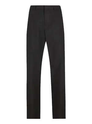Gucci Gg Wool Trousers - Black
