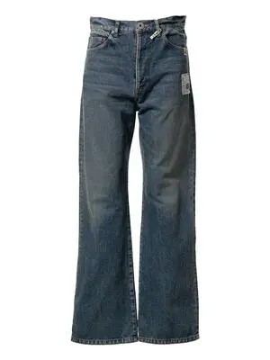 Mihara Yasuhiro Flared Jeans - Blue