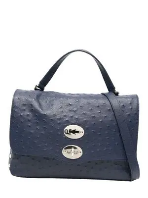 ZANELLATO Postina Small Handbag - Blue