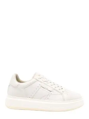 Woolrich Arrow Leather Sneakers - White