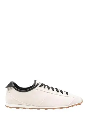 Jacquemus Les Tennis Leather Sneakers - Beige