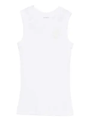 Brunello Cucinelli Cotton Tank Top - White