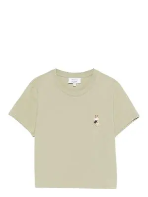 Maison Kitsuné Dressed Fox Cotton T-shirt - Green