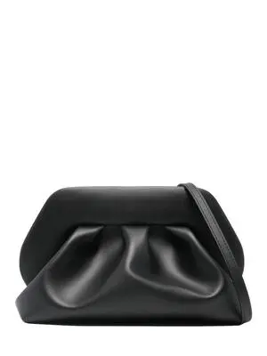 THEMOIRE Bios Medium Vegan Leather Clutch - Black
