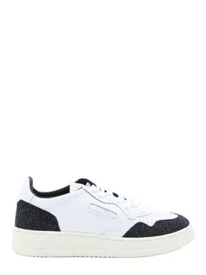AUTRY Medialist Low Leather Sneakers - Black