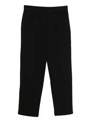 Emporio Armani Cotton Sweatpants - Black