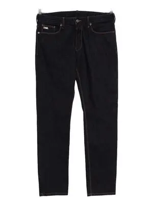 Emporio Armani Cotton Denim Jeans - Blue