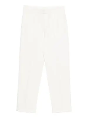 Emporio Armani Cotton Sweatpants - White