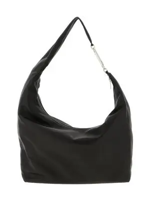 Rick Owens Gemini Leather Shoulder Bag - Black