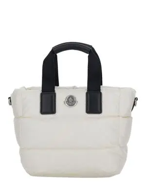 Moncler Caradoc Nylon Mini Tote - White