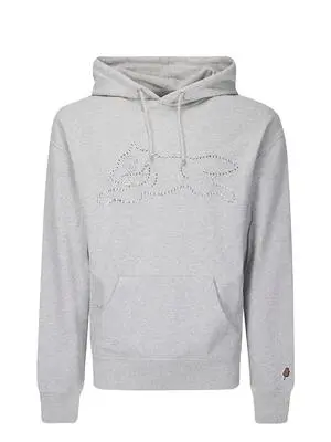 ICECREAM Logo Cotton Hoodie - Grey