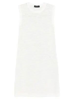 Fabiana Filippi Cotton Mini Dress - White