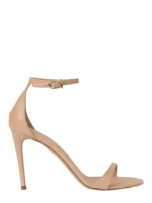 FERRAGAMO Strappy Stiletto Sandal - Natural
